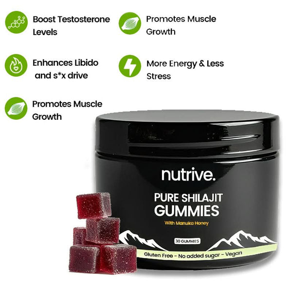 Nutrive© PURE SHILAJIT GUMMIES – Nutrive™